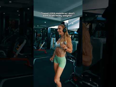 the truth about getting lean muscle…