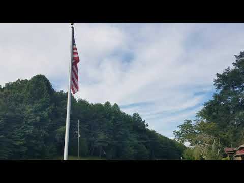 29685 zip code for United States Post Office in Sunset South Carolina American flag