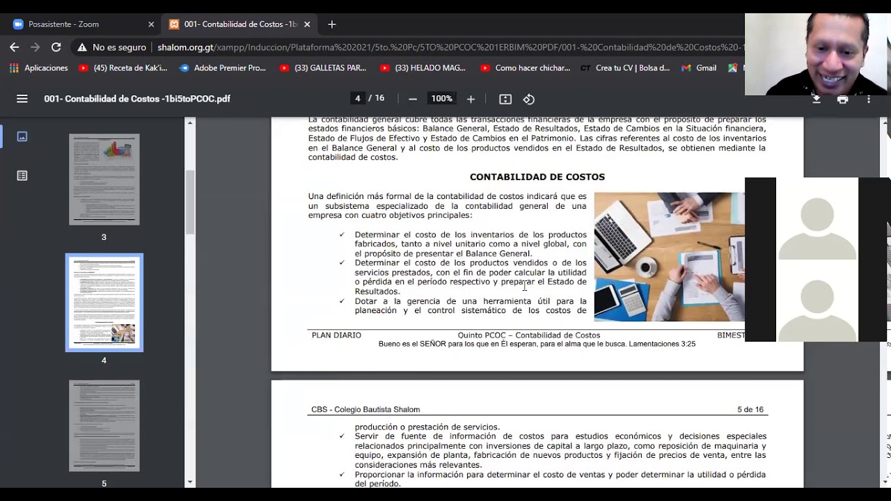 5to  PCOC, PAE,semana 4 Contabilidad Bimestre I JM Clase 2