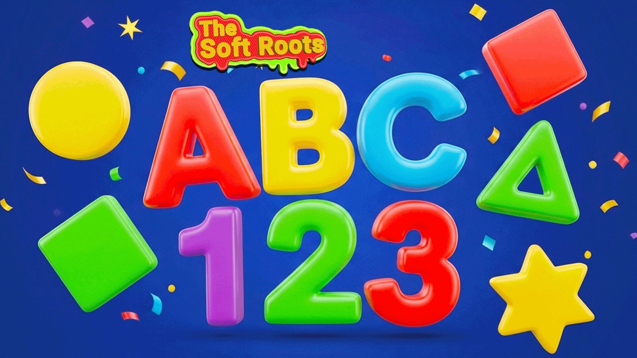 Preschool Learning activities for 3 year olds at home | Learn ABC Phonics Shapes Numbers Colors 🌈