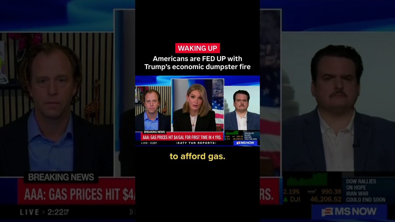 WAKING UP: Americans are FED UP with Trump’s economic dumpster fire