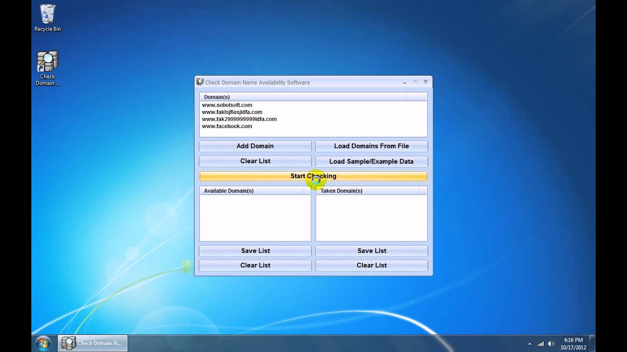 How To Use Check Domain Name Availability Software