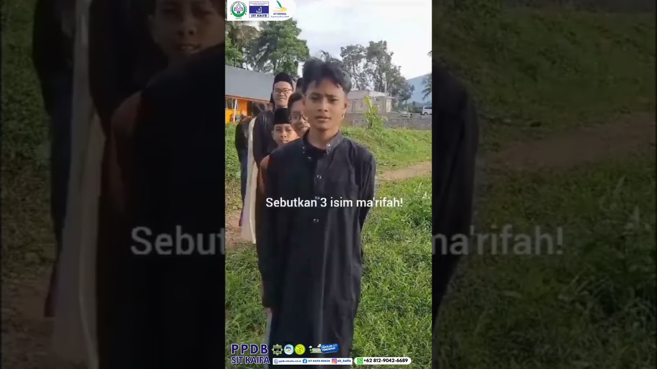 Belajar Nahwu Sharaf Bersama santri KQBS Part 1 #tasmiquran #metodeummi #sekolahislamterpadu