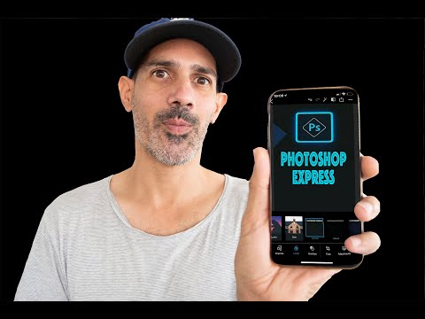 Adobe Photoshop Express Overview for IPhone #short