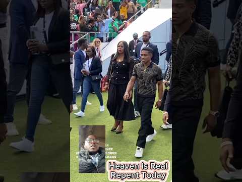 CROWD ROAR: Pastor Jerry Eze glorious entrance that made crowd in UK ROAR. Hear the sound. #nsppd