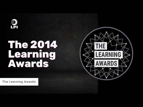 The Learning Awards 2014 | The Learning and Performance Institute