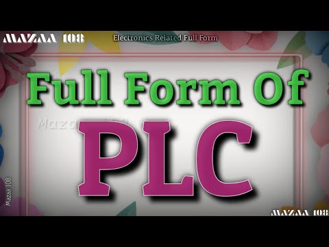 Full Form of PLC | PLC full form | full form PLC | PLC means | PLC Stands for | PLC फुल फॉर्म | #PLC