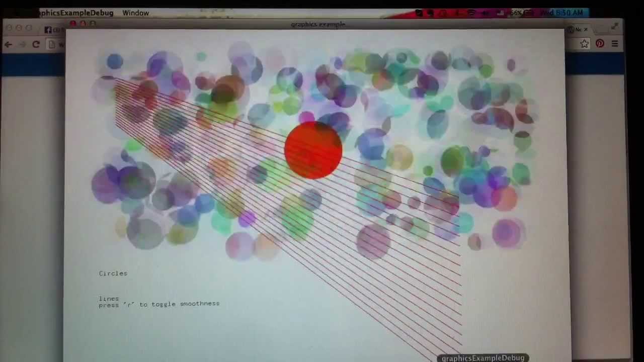 Open Frameworks Example 1