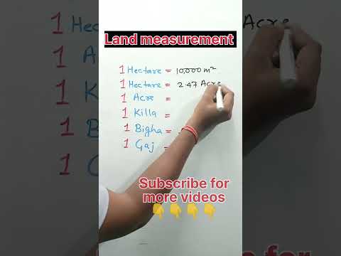 Land measurement units????????check comment ➡️➡️#shorts #youtubeshorts #mathstricks #maths #education