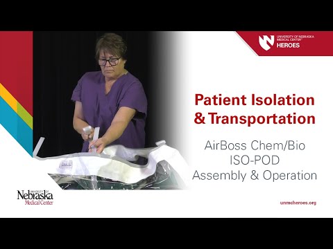 Patient Transportation Isolation Devices: AirBoss Chem/Bio ISO-POD - Assembly & Operation