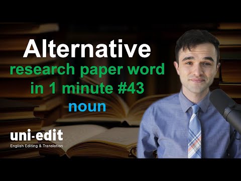 ALTERNATIVE (noun) definition, ALTERNATIVE in a sentence, ALTERNATIVE pronunciation, meaning
