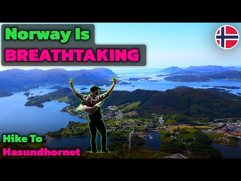This Hike Was EASY But BREATHTAKING! - Norwegian Mountain Hiking