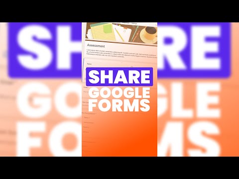 How to share Google Forms #shorts