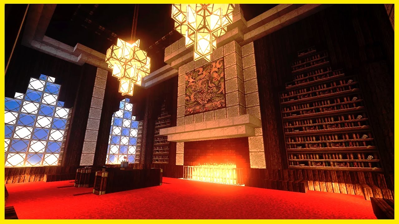 Minecraft Castle Dining Room