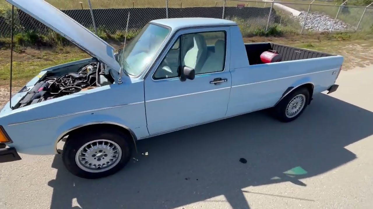 BF Auction: 1981 Volkswagen Rabbit Pickup LX Diesel | Barn Finds