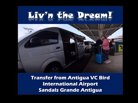 No 172. Trip Report aboard the free Airport Transfer to Sandals Grande Antigua