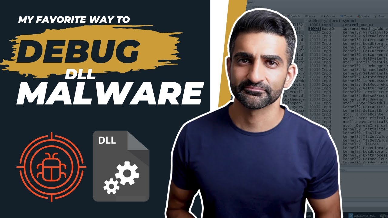 How I Debug DLL Malware (Emotet)