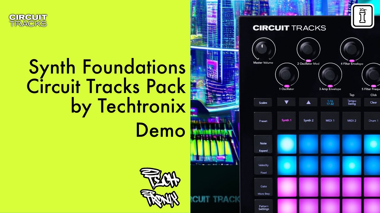 Synth Foundations by Techtronix – Retro Synth Pack for Circuit Tracks