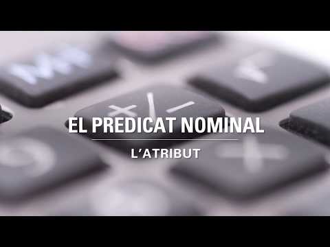 PREDICAT NOMINAL L’ATRIBUT – La Classe del Profe Jorge