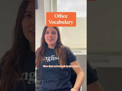 Office Vocabulary