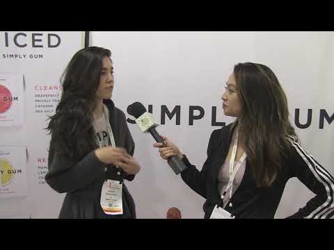 Simply Gum - Natural Products Expo West 2018
