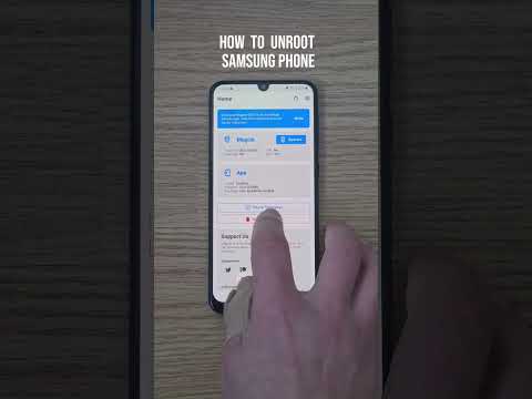 How to unroot Samsung phone | Remove root with Magisk #unroot #magisk #removeroot #samsung samsung