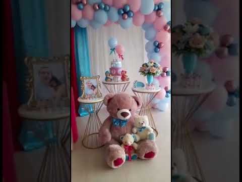 DECORACIÓN PARA CELEBRAR REVELACIÓN DE SEXO