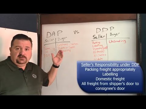 (B)logistics: DDP v. DAP Incoterms, Know Your True Shipping Costs