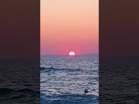 Απίστευτο ηλιοβασίλεμα στο Ρέθυμνο Κρήτης / Incredible sunset in Rethymno, Crete