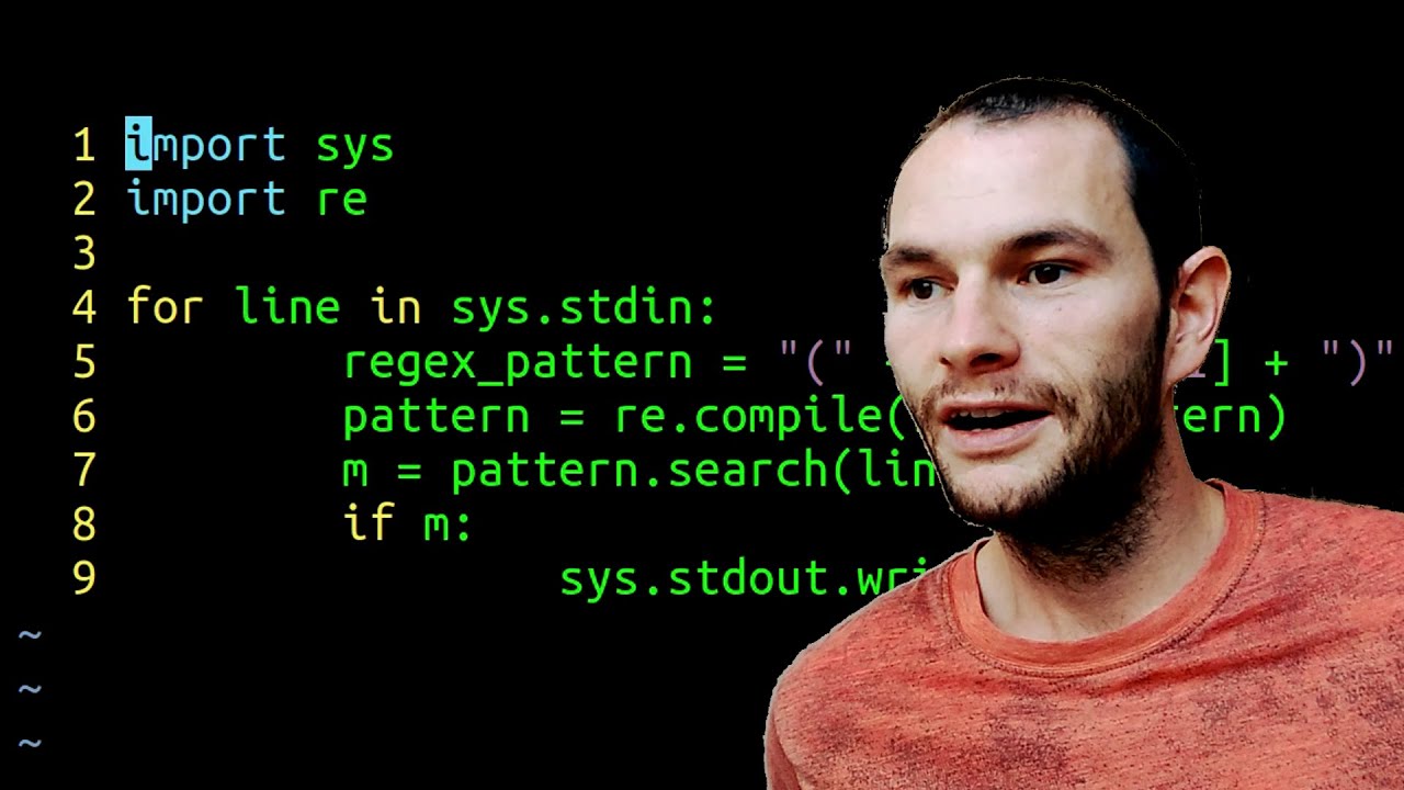 Writing A Grep Clone In 9 Lines Of Python - Python Regular Expressions Tutorial