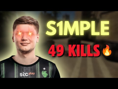 S1MPLE DROPS 49 KILLS on FACEIT with YEKINDAR! (Mirage) 4000 ELO | POV + VOICE COMMS