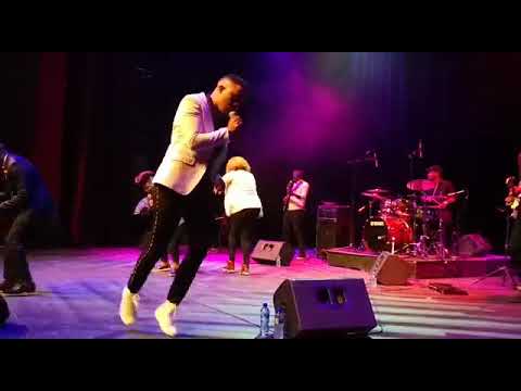 Neyi Zimu at the Etienne Rousseau Theater in Sasolburg