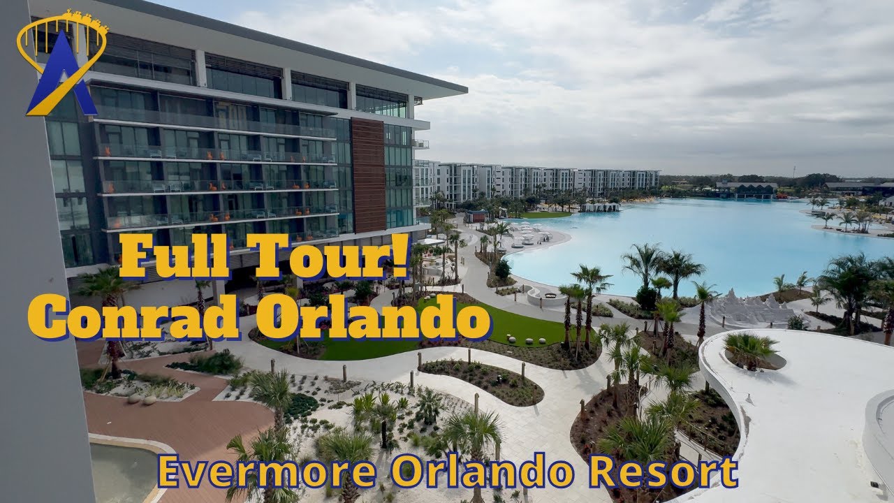 MyDisneyFix | Full Tour of Conrad Orlando Hotel at Evermore Resort ...