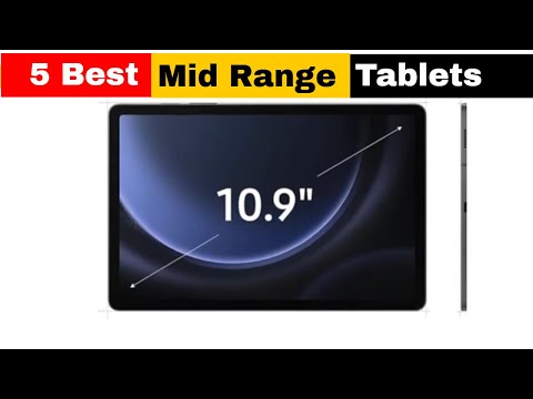 Top 5 Best Mid Range Tablets under $500 in 2025