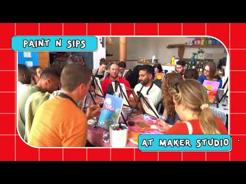 Maker Studio Paint n Sips in SF