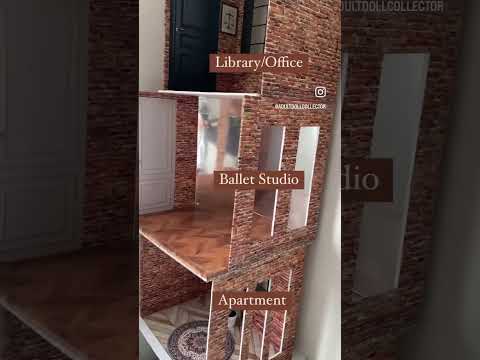 Doll Rooms #barbie #dollhouse #barbiedoll #dollcrafts #dolldiorama #diorama