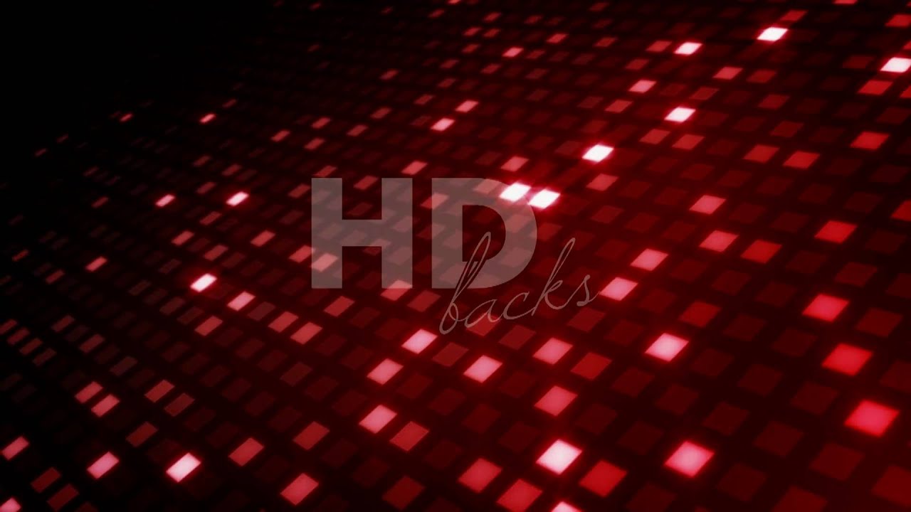 Red Light Squares - HD Background Loop