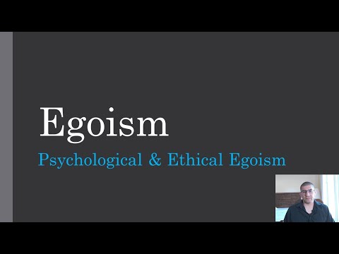 Egoism