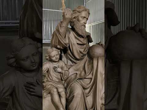 6 feet statue making of Holy Trinity