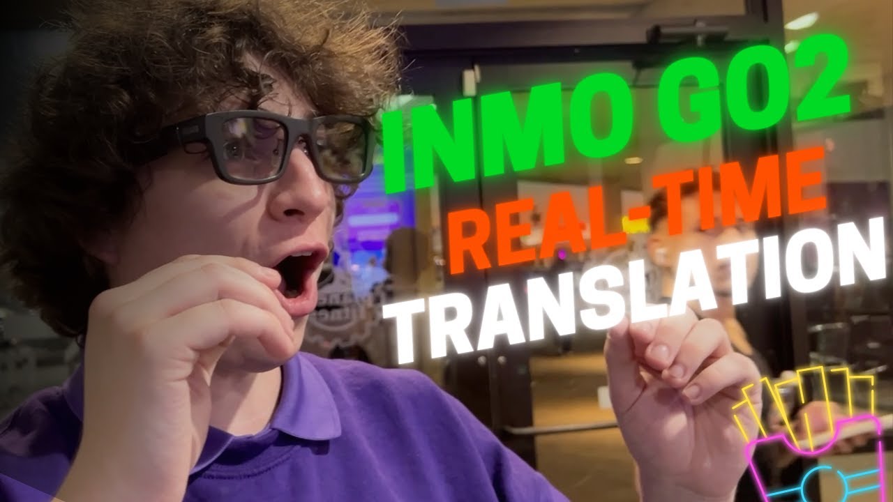 Reaction - INMO GO2 AR Glasses Shock Everyone with Real-Time Translation!