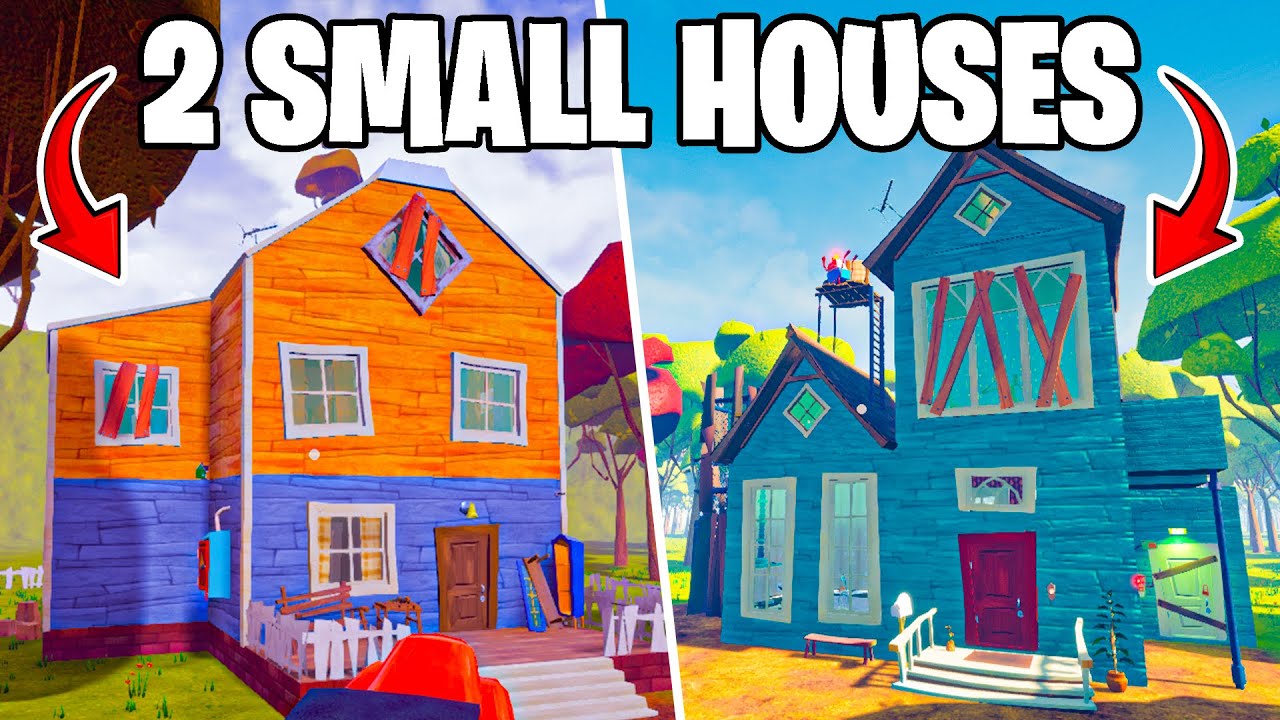 2 SMALL Hello Neighbor House MODS!
