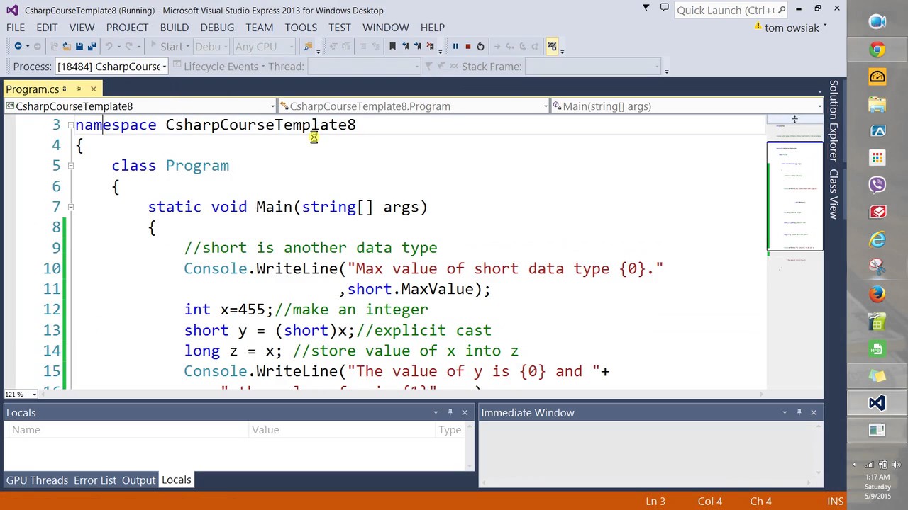 7-  Explicit and Implicit Data Conversions