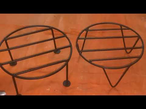 Small iron stands for small parts Plant Stands Store In Guntur