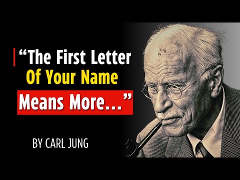 The First Letter of Your Name Means More Than You Think | Carl Jung