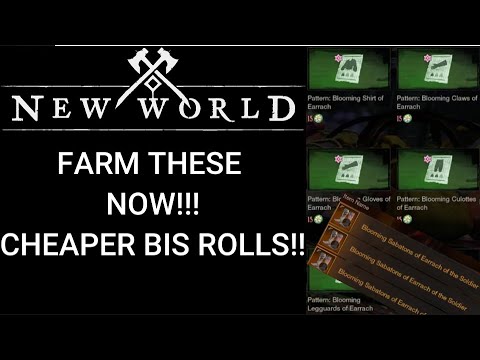 Steam Community :: Video :: New World Farm These For Easier BiS Rolls ...