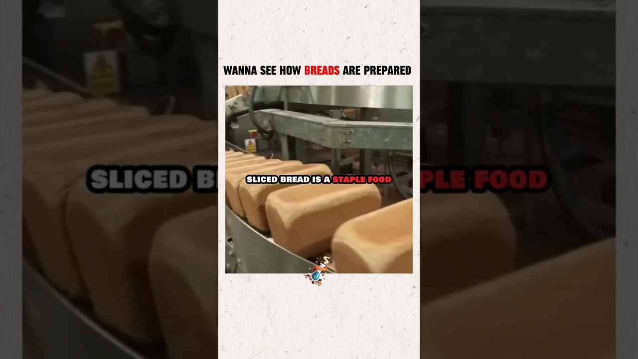 🍞How Sliced Bread is Made: From Wheat Fields to Your Table | Modern Bread Factory Process