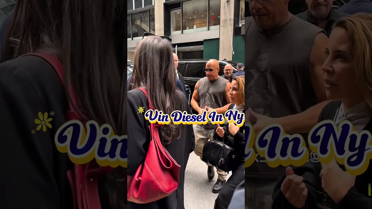 Vin Diesel Makes a Powerful Entrance at NBC Universal Upfront 2026💖 #vindiesel