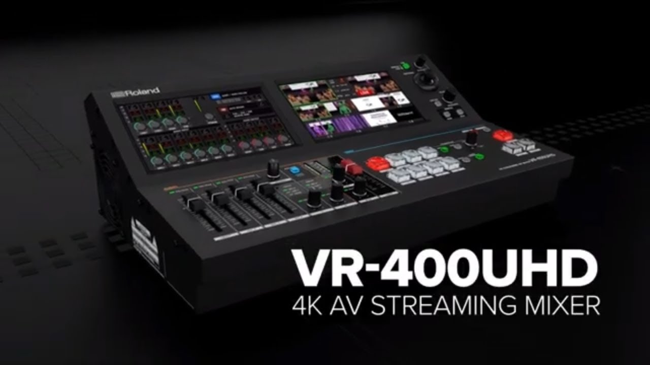 Buy - Roland VR-400UHD (VR400UHD) 4K Streaming AV Mixer