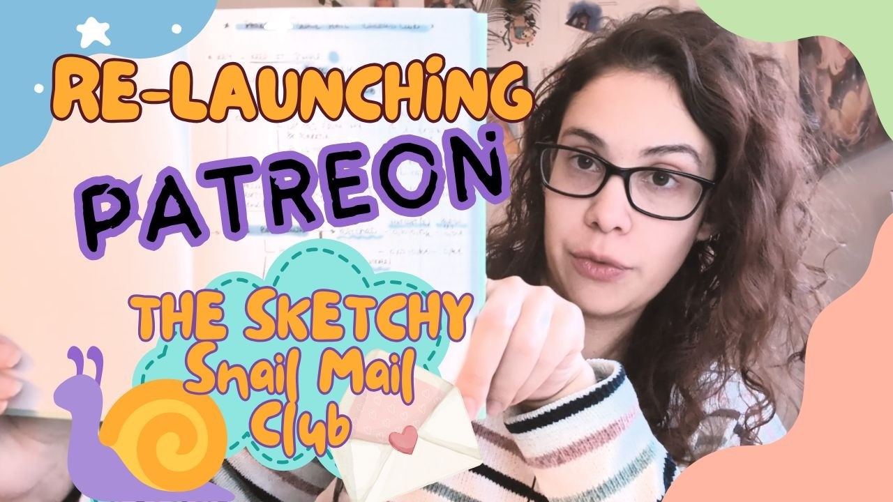 I Re-Opened my Patreon! ✉️🐌Snail Mail Club to keep up with my 2026 Goals ✏️ + Cost breakdown