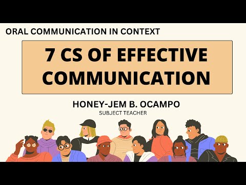 7 Cs of Effective Communication